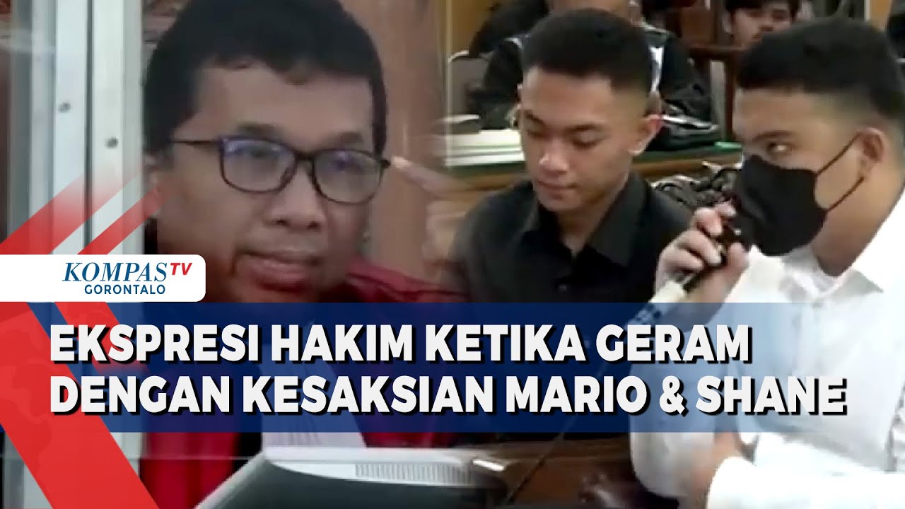 Momen Hakim Ketika Dibuat Geram Dengan Kesaksian Mario Dandy Dan Shane