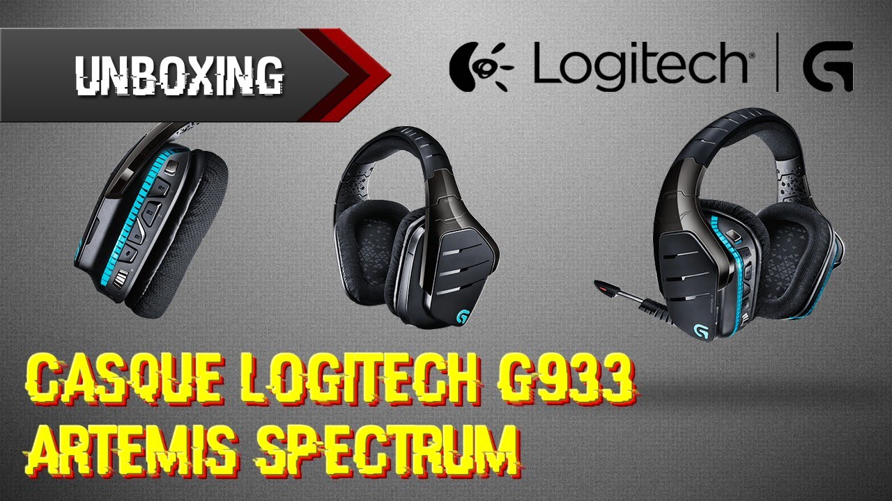 Unboxing Complet - Logitech G933 Artemis Spectrum - YouTube