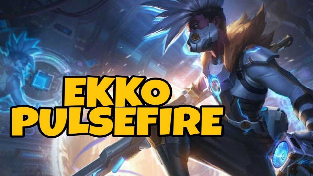 SKIN PULSEFIRE EKKO - GUERREIROS DO NEXUS - YouTube