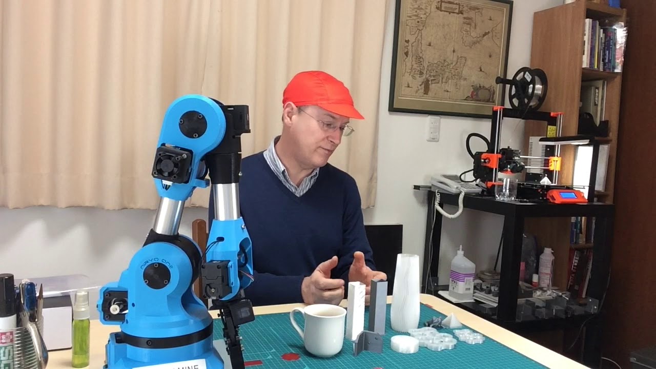 tiptoeing on the shoulders of giants with a Niryo One robot and a Prusa ...