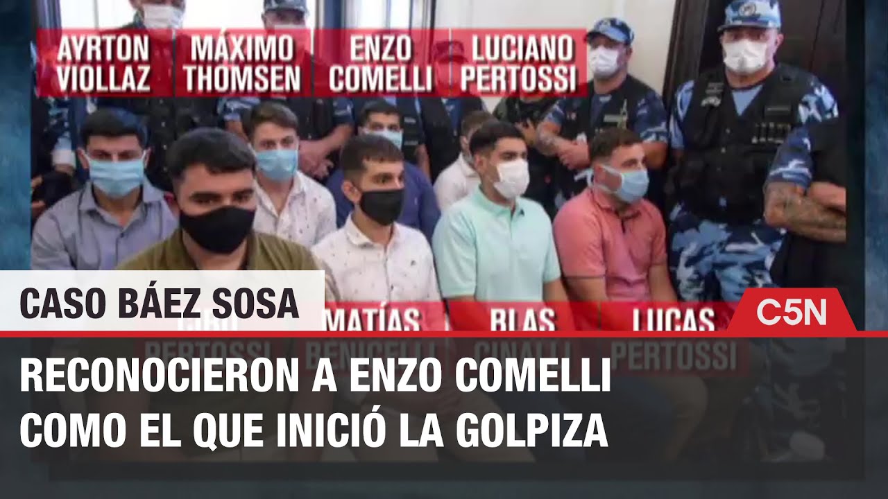 CASO BÁEZ SOSA: RECONOCIERON a ENZO COMELLI como el que INICIÓ la ...