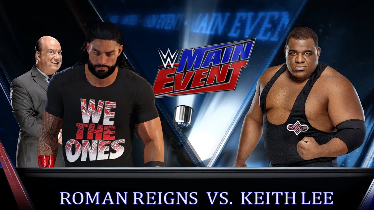 Roman Reigns vs Keith Lee - One on One full match | WWE 2KK2 RTX3060 PC ...