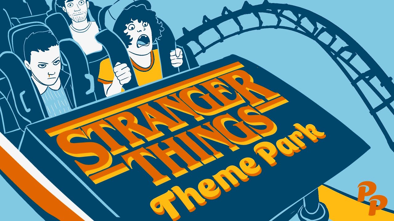 We Made a STRANGER THINGS Theme Park using A.I. - YouTube