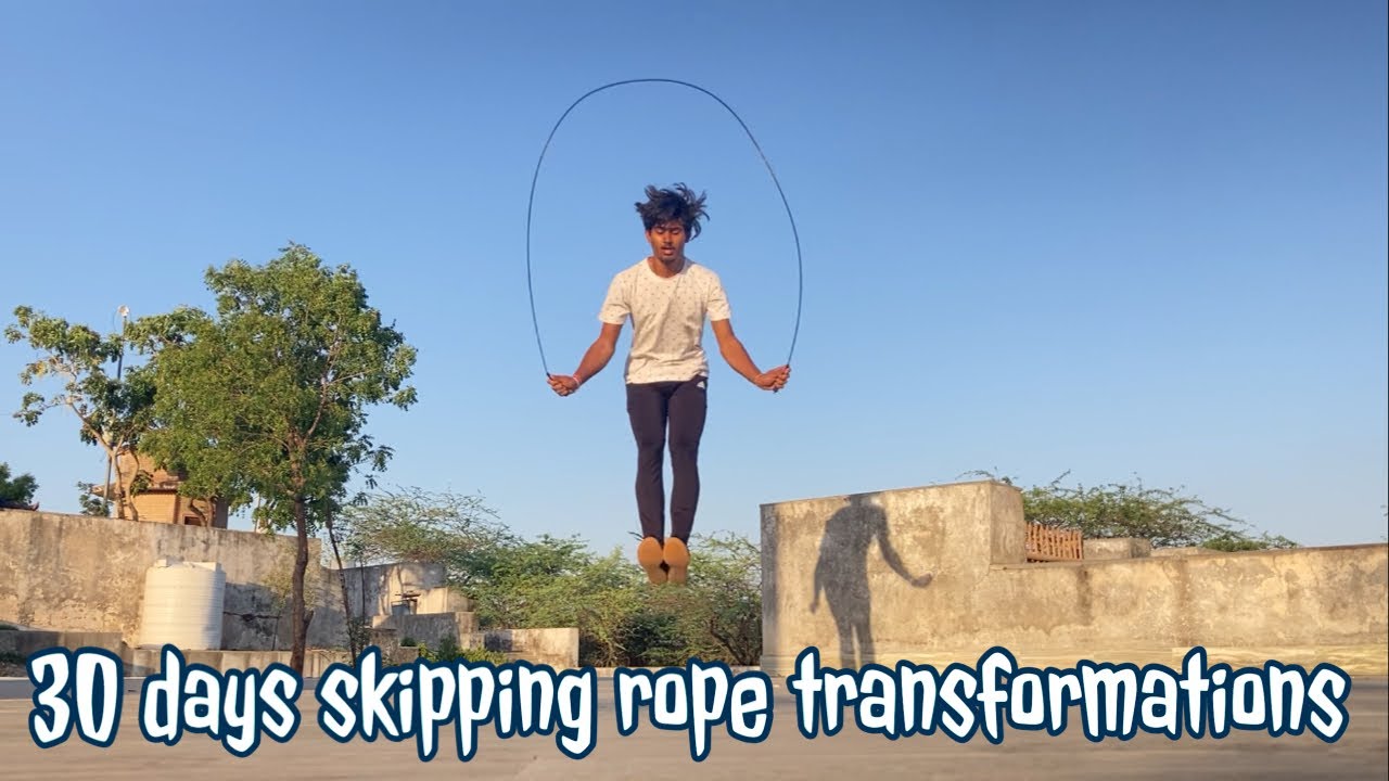 I did 30 days skipping challenge / results!! - YouTube