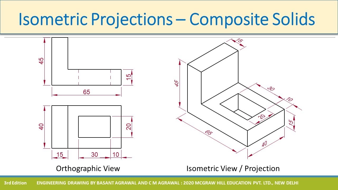 15 42 Isometric Projections Conversion Orthographic Views Animation YouTube 15 42 Isometric Projections Conversion Orthographic Views Animation YouTube