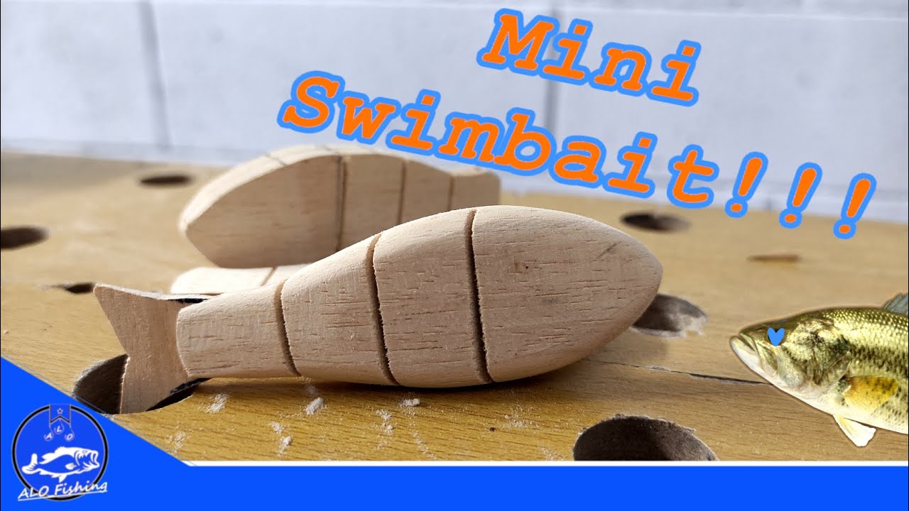 TUTORIAL ESCHE FAI DA TE - Come costruire un mini swimbait da bass (pt ...