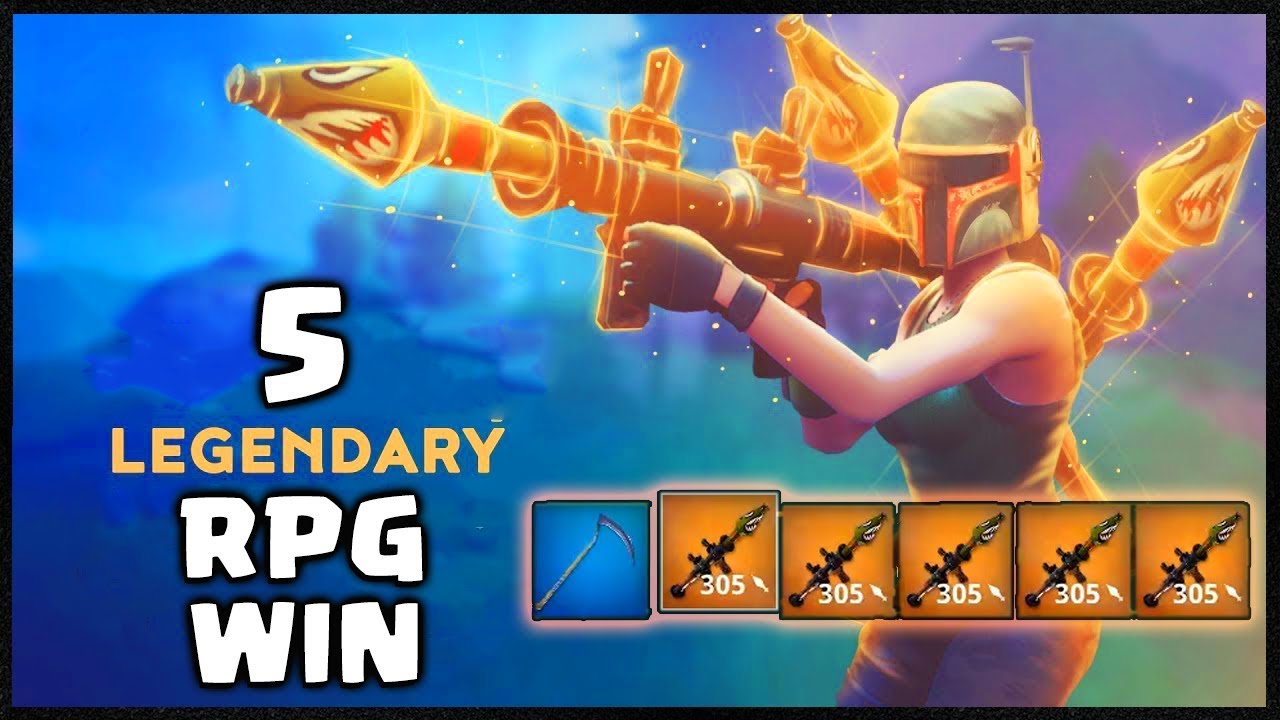 5 ЛЕГЕНДАРНЫХ РПГ - НОВЫЙ РЕЖИМ FORTNITE BATTLE ROYALE - YouTube
