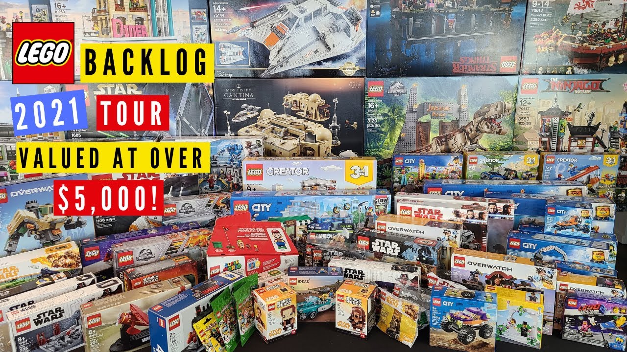 Sealed LEGO Backlog Tour 2021 Edition! - YouTube