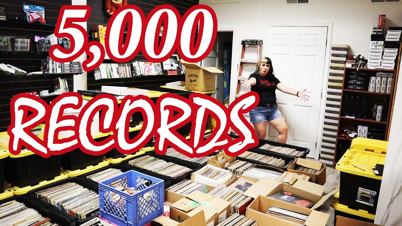 We Just bought 5000 Records! Let's take a look at this insane vinyl ...