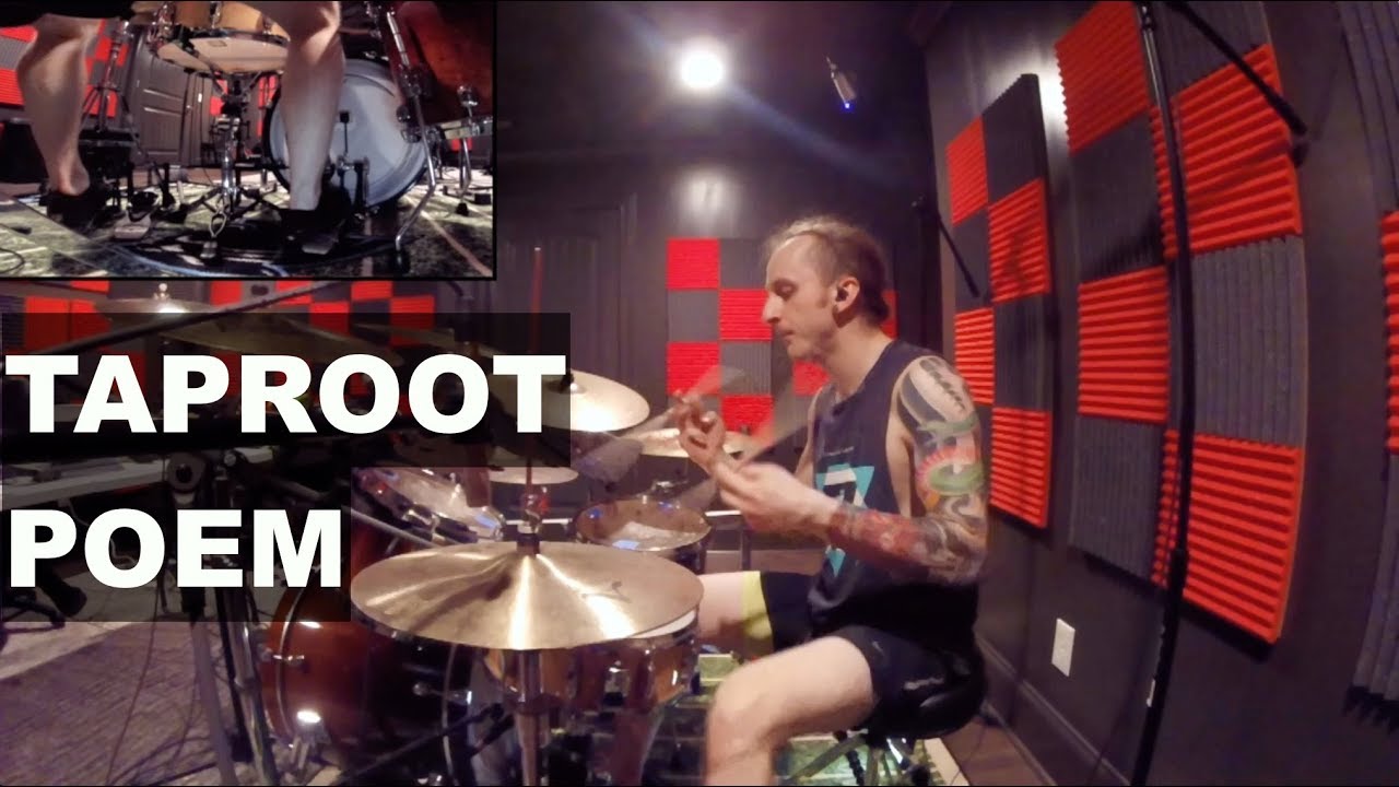 Taproot - "Poem" Drum Cover - YouTube