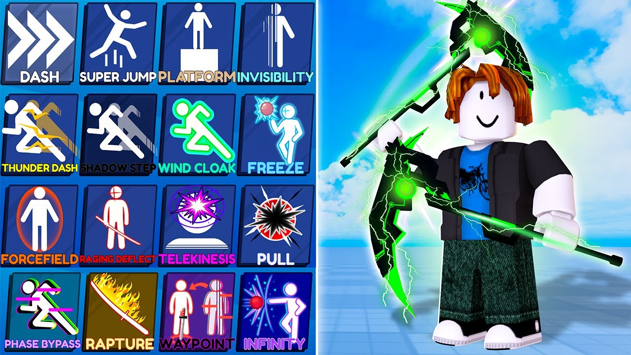 NOOB BUYS ALL 16 ABILITIES in BLADE BALL..(Roblox) - YouTube