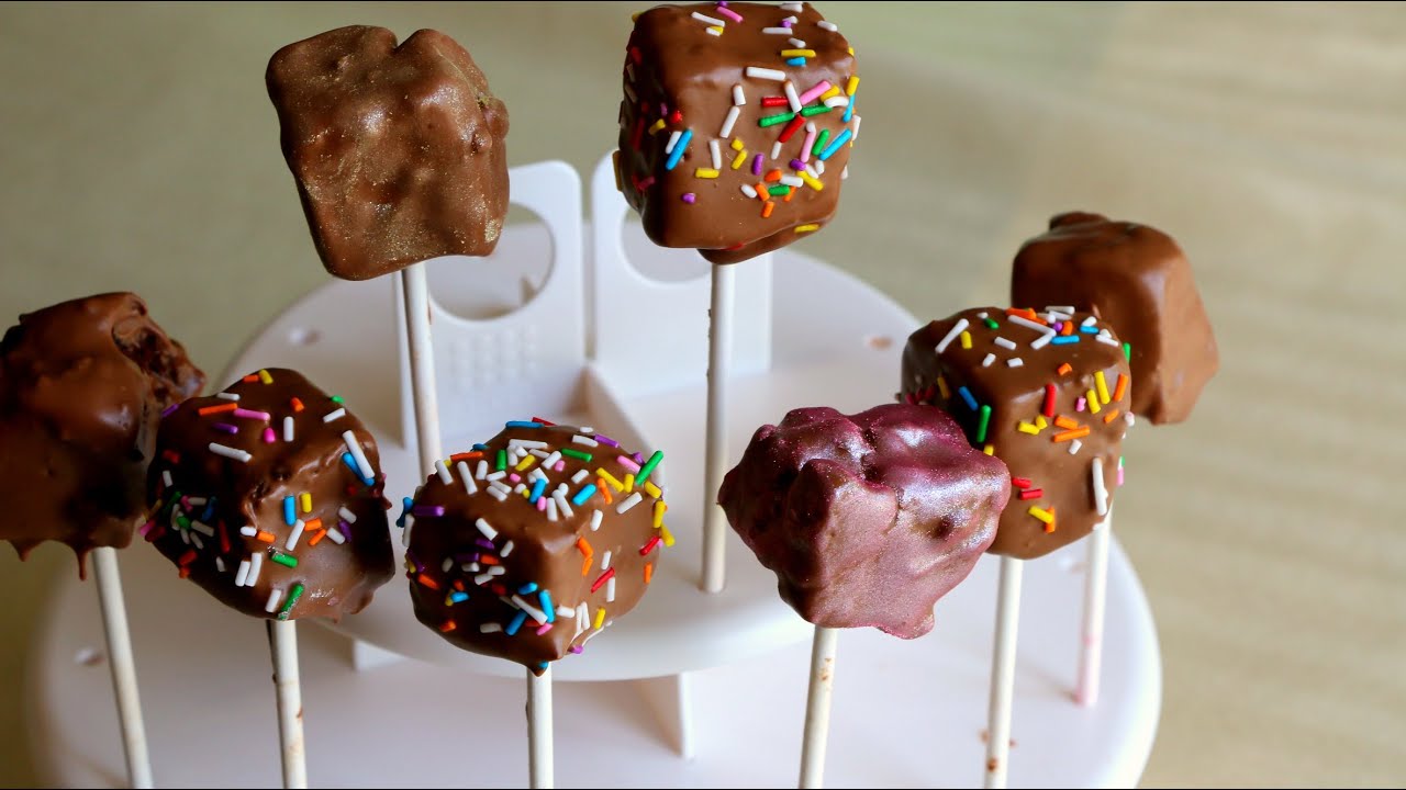 How to Make Brownie Pops - YouTube