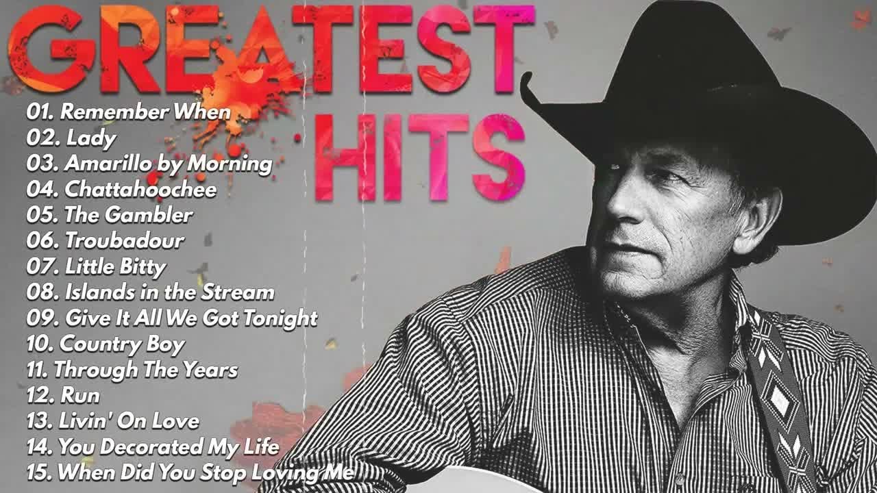 George Strait Classic Country Hits 📯 Best Songs of the 70s, 80s, 90s ...