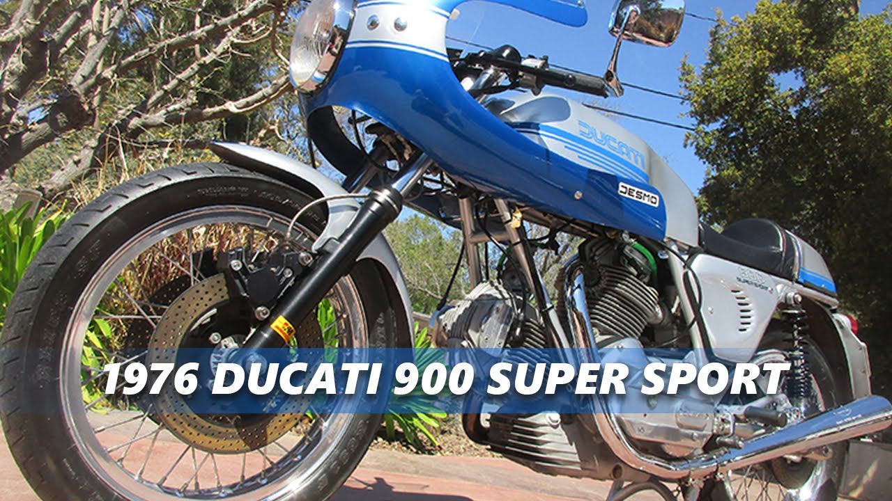 1976 Ducati 900 Super Sport - YouTube