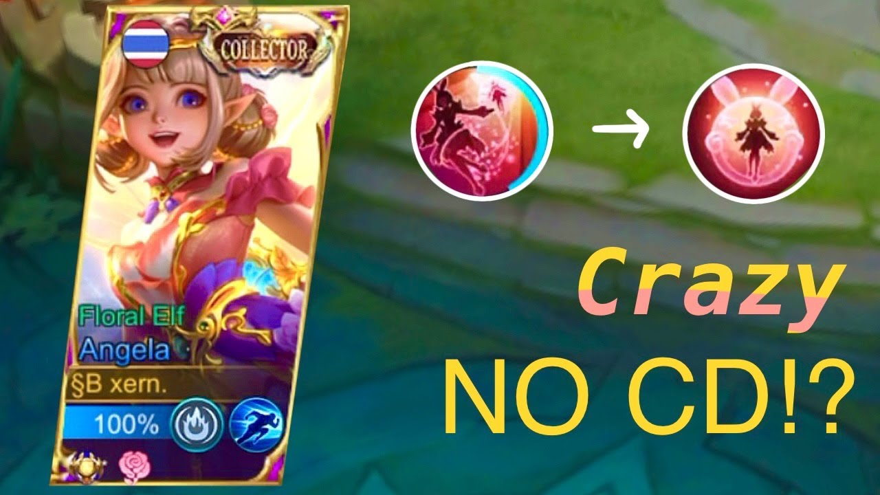 HAVE YOU EVER TRIED THIS BUILD? | FLORAL ELF | ANGELA GAMEPLAY - MLBB ...