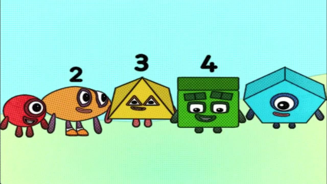 Numberblocks Intro Song but Everyone Shapes Blocks Version - YouTube