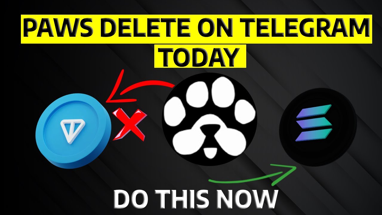 PAWS is Leaving Telegram TODAY TGE - DO THIS NOW TO VERIFY PAWS - YouTube
