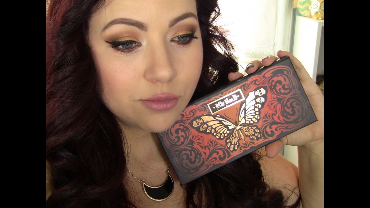 KVD Monarch Palette Tutorial! - YouTube