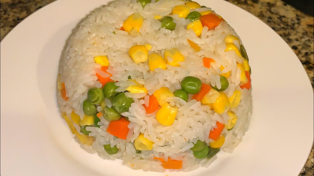 Resep Mpasi 2-5th | Rice & frozen vegtable - YouTube