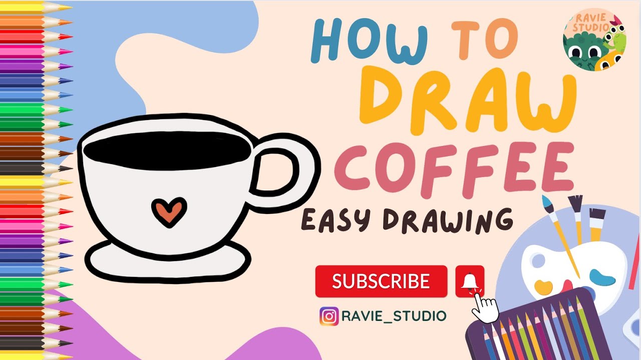 EP. 63 How to draw Coffee - YouTube