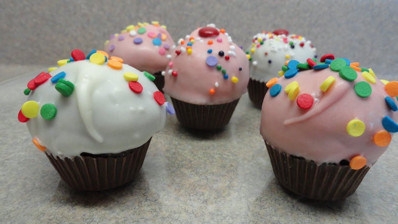 Cupcake Bites - YouTube