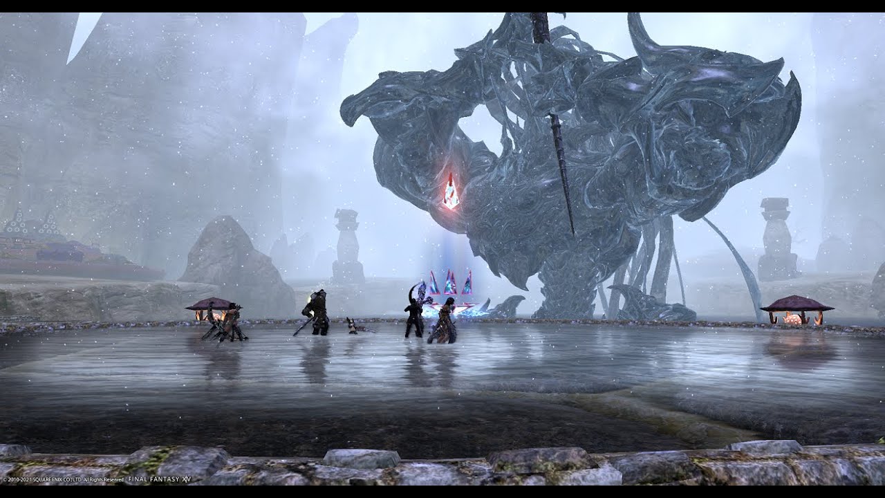Final Fantasy XIV: Trial, The Pool of Tribute - YouTube