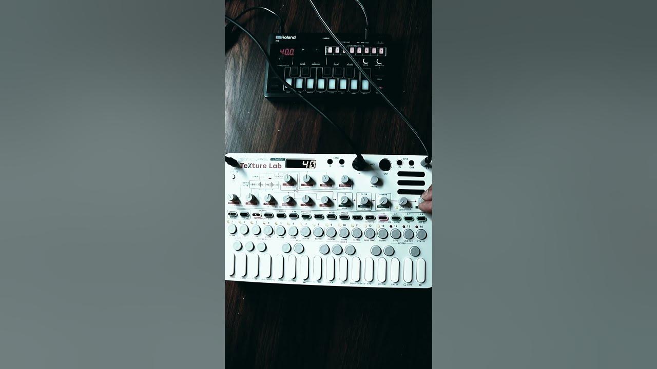 Roland J-6 & SONICWARE LIVEN Texture Lab - YouTube