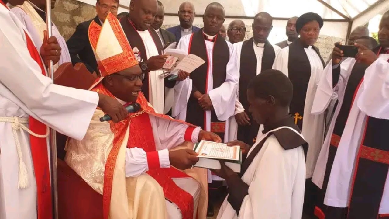 The ordination Of Sebei Priests - YouTube