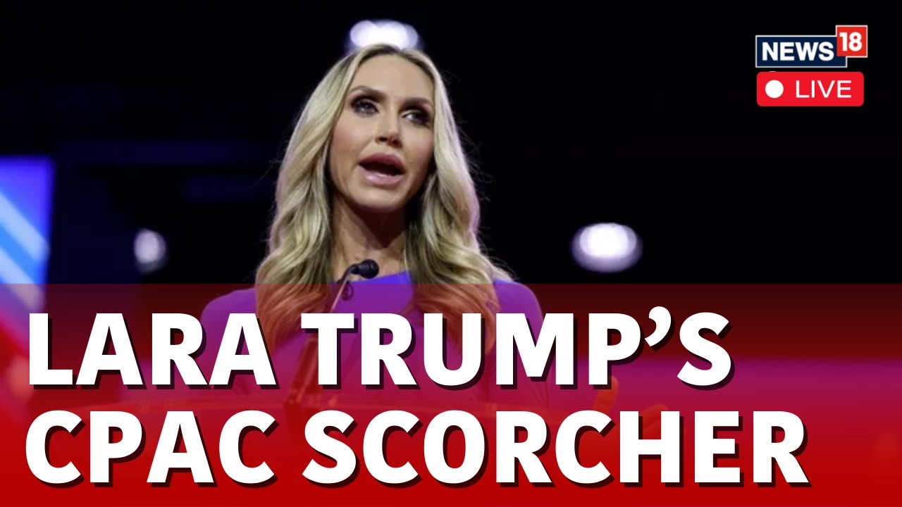 CPAC 2024 LIVE | Lara Trump Speech | Lara Trump Campaigns For Donald ...