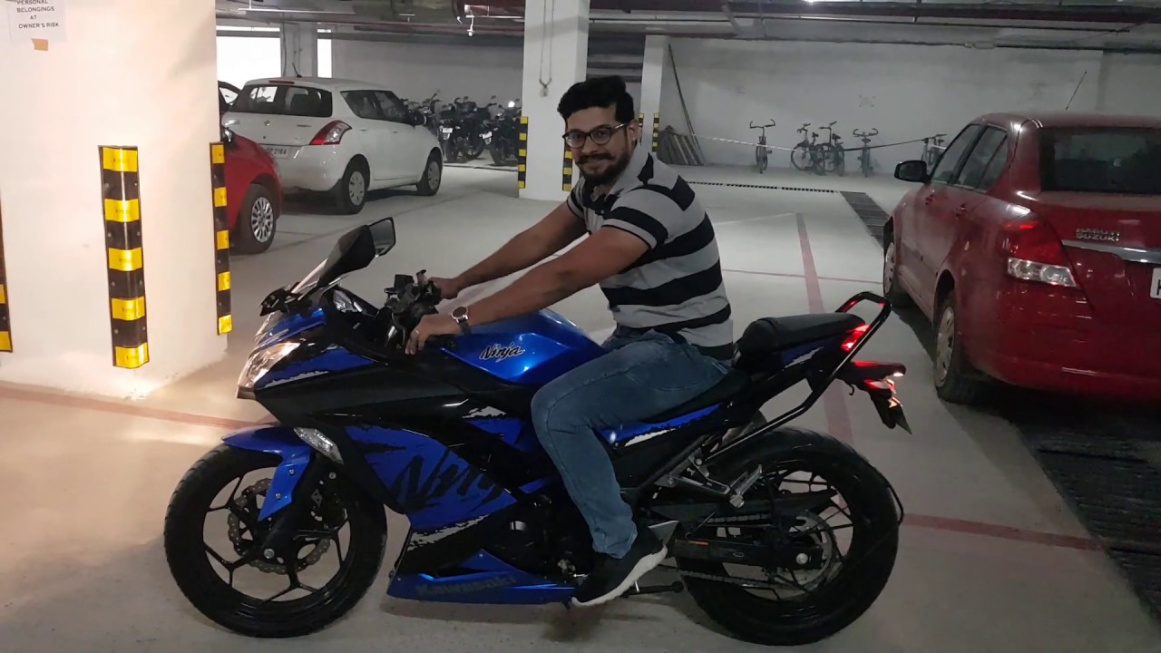 kawasaki Ninja 300 with Custom Exhaust (With out Db Killer) - YouTube