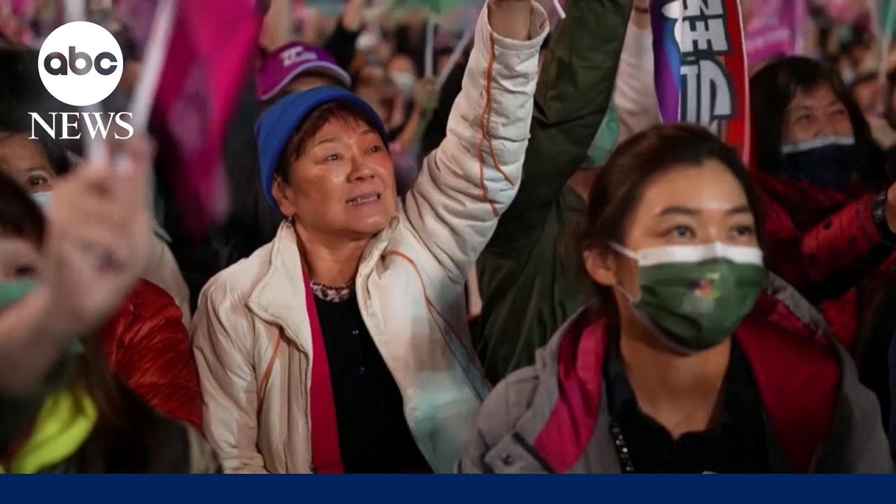 High-stakes presidential election in Taiwan - YouTube