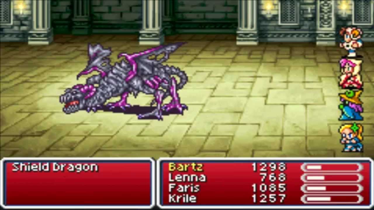 Final Fantasy 5 Advance (GBA) Part 38 The Gil Cave and the Sealed ...