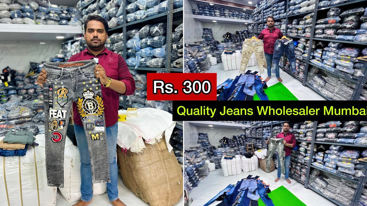 Rs. 300 🔥 / Quality & Trading Jeans Wholesale In Mumbai / Gilani ...