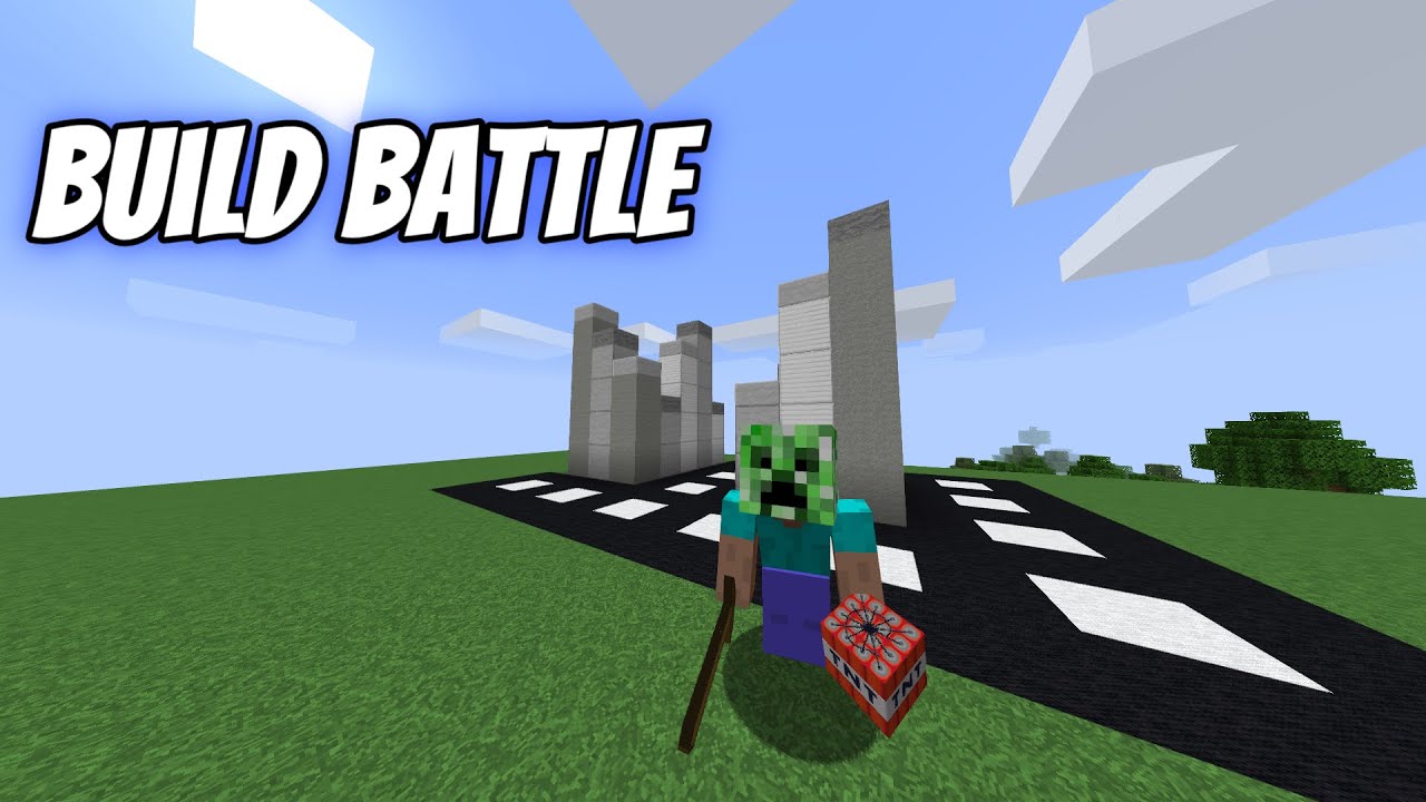 BUILD BATTLE НО КАЖДЫЙ РАУНД УМЕНЬШАЕТСЯ ВРЕМЯ | Minecraft - YouTube