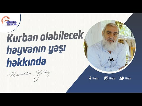 Kurban olabilecek hayvanın yaşı hakkında | [Birfetva-Nureddin Yıldız]