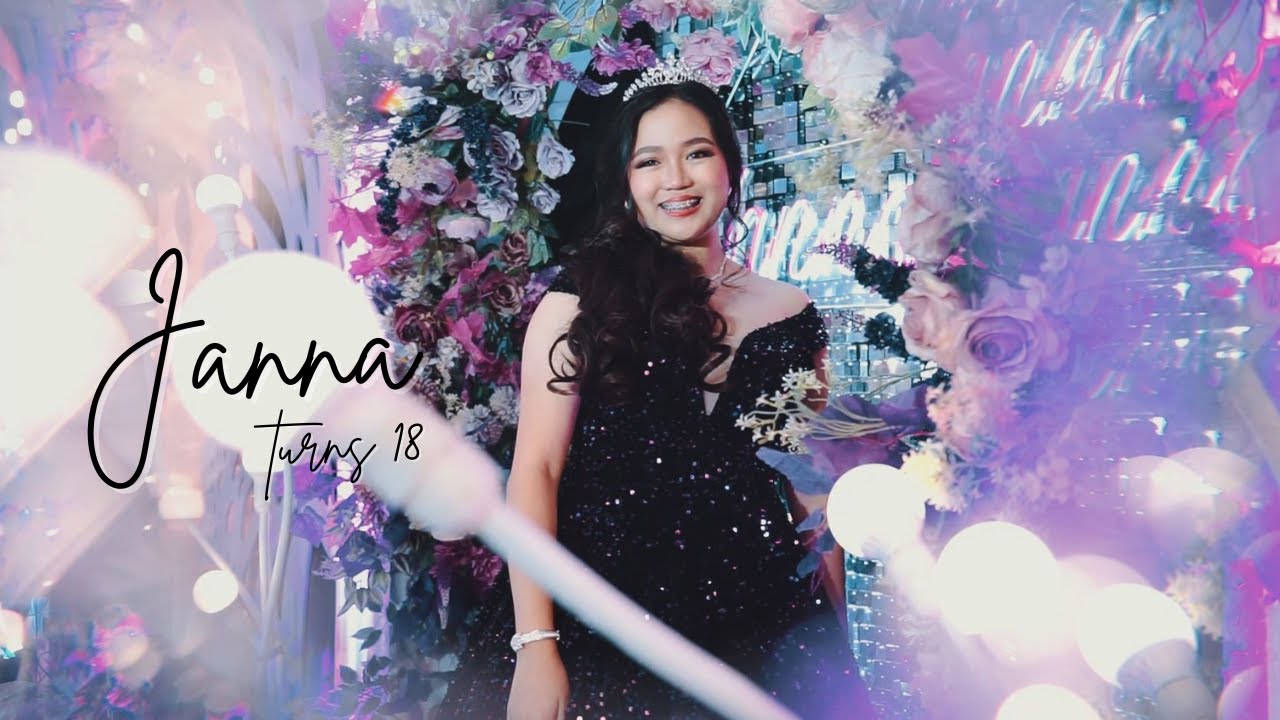 DALAGA na si JANNA | 18th Birthday at Wes Events Space - YouTube