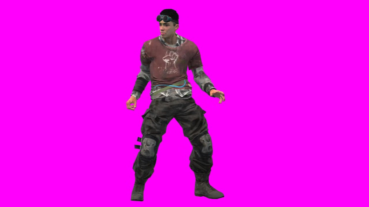 Rahim Aldemir idle animated left dying light chroma - YouTube