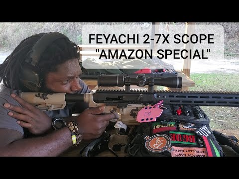 BUDGET AMAZON RIFLE SCOPE!!