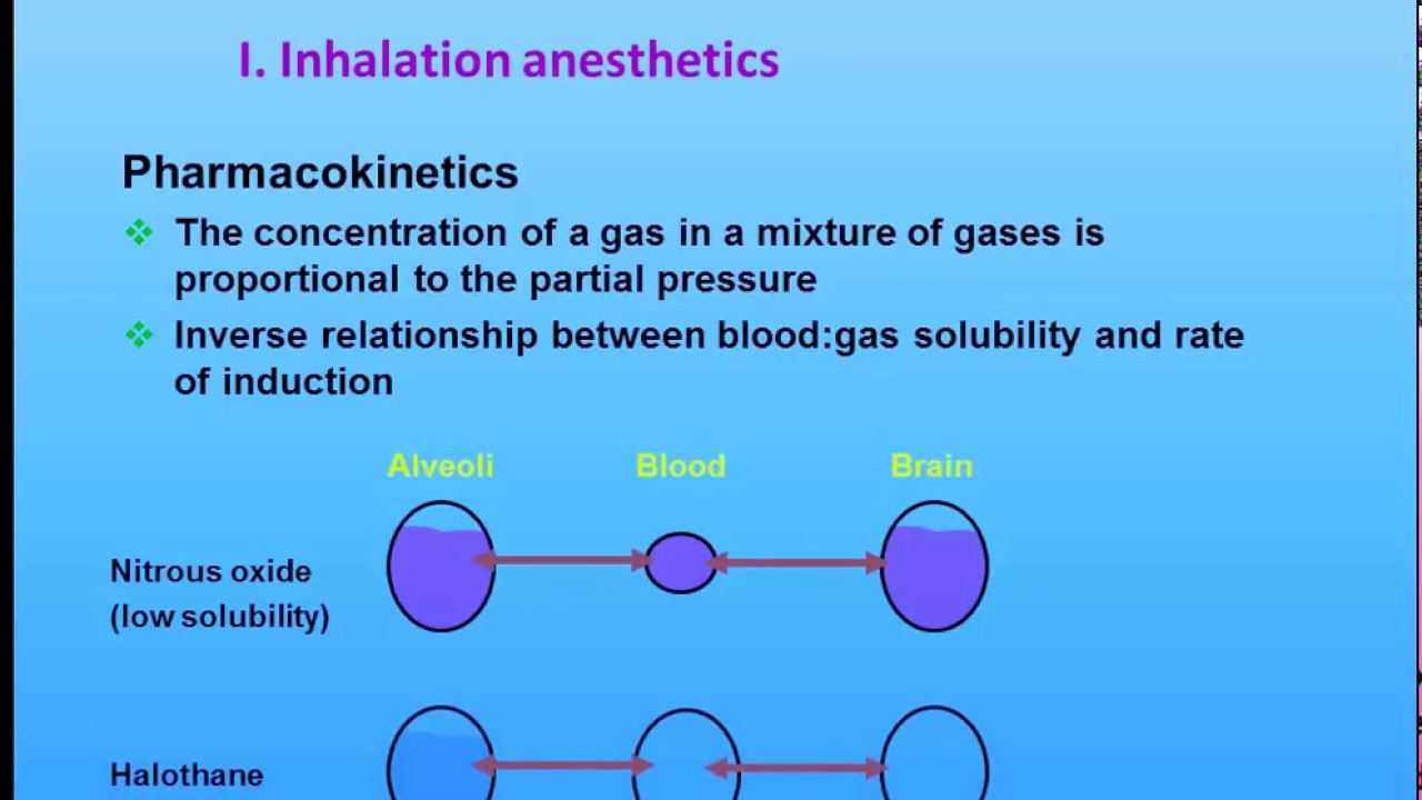 Anaesthesia - General anaesthetic , Mode of Action and Side Effect ...