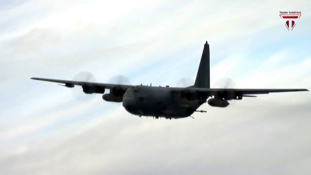 Lockheed AC 130 Gunship One Plane the Terrorist Fears - YouTube