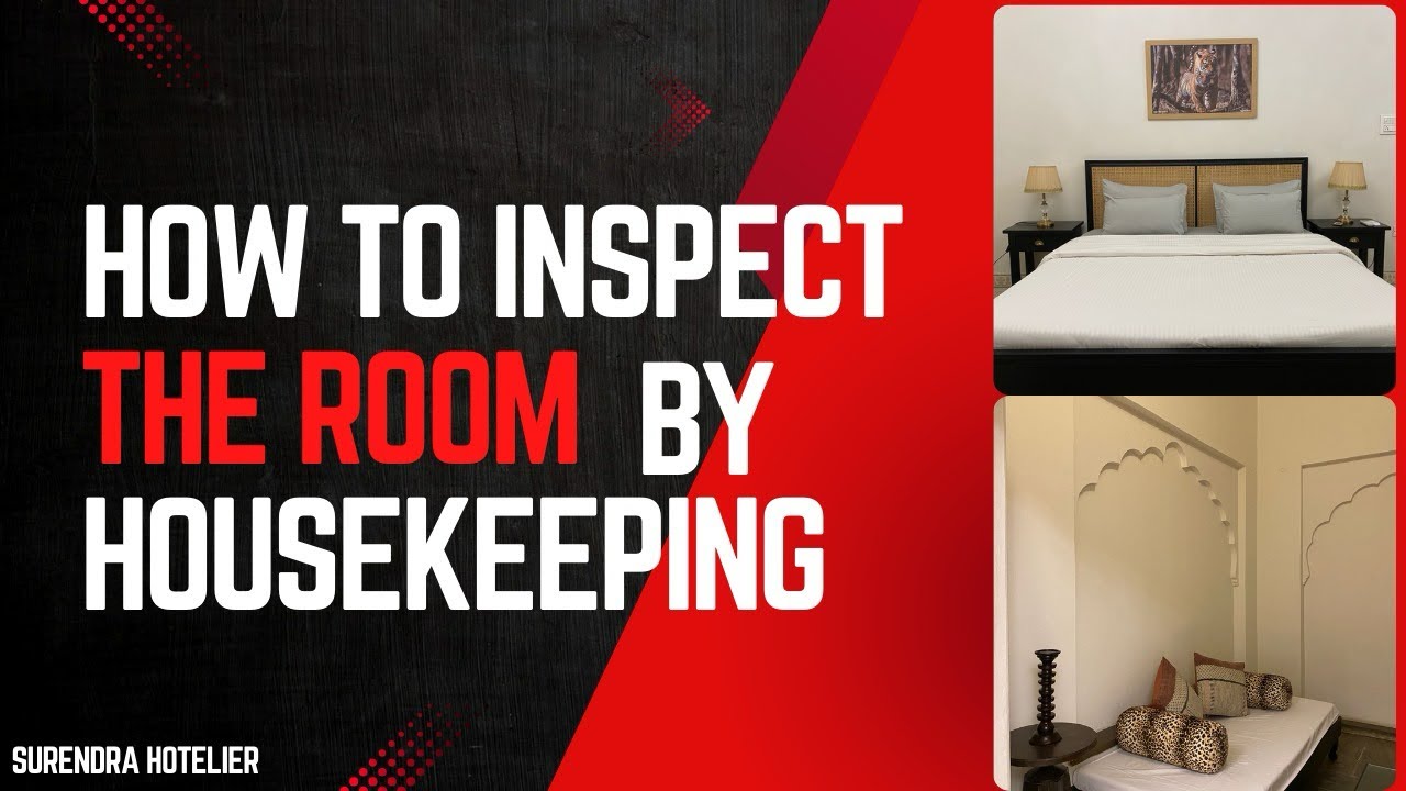 How To Inspect The Room By Housekeeping #hotel #room #inspection # ...