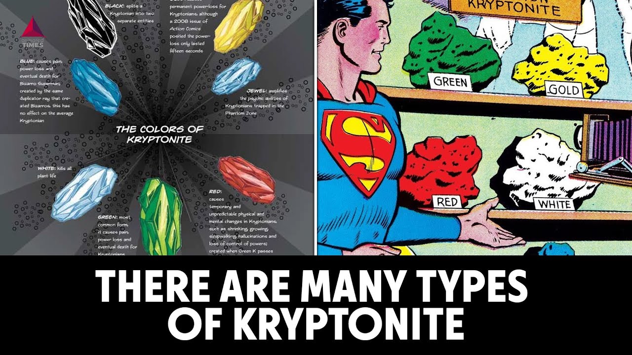 There are Many Types of Kryptonite | #Shorts - YouTube