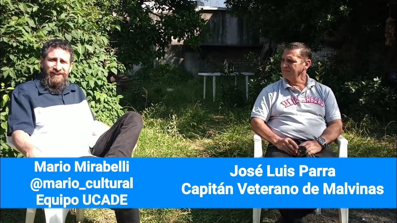 UCADE : Mario Mirabelli entrevista al Capitán José Luis Parra Veterano ...
