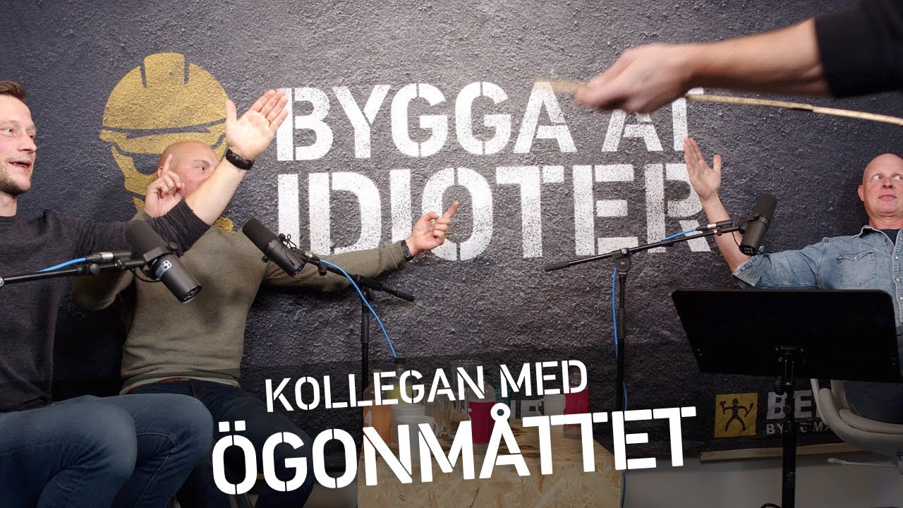 Bygga åt idioter: Kollegan med ögonmåttet - YouTube