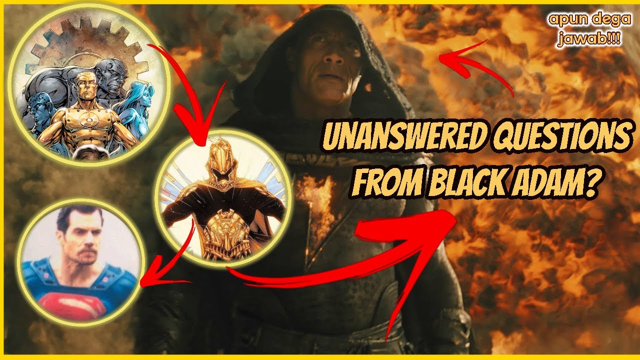 Unanswered Question From Black adam? *Spoilers* || Marvel Logic - YouTube
