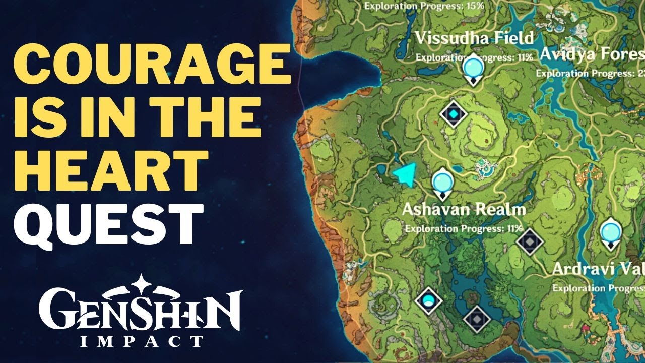 Courage is in the Heart Quest Genshin Impact - YouTube