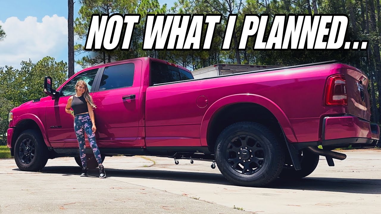 Ram 3500 Wrap + Chrome Delete Transformation COMPLETE! - YouTube