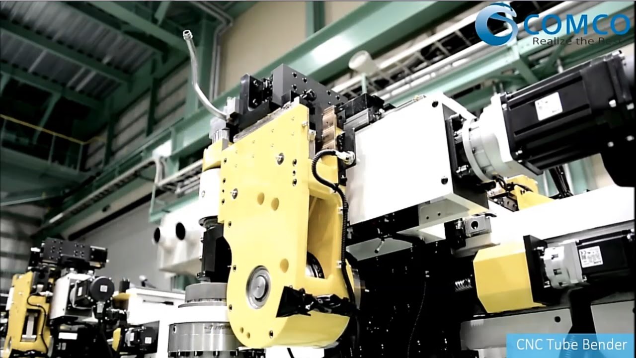 CNC Tube & Pipe Bender New TMS series | COMCO - YouTube