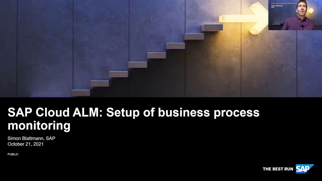 SAP ALM Summit EMEA 2021 - SAP Cloud ALM: Setup of business process ...