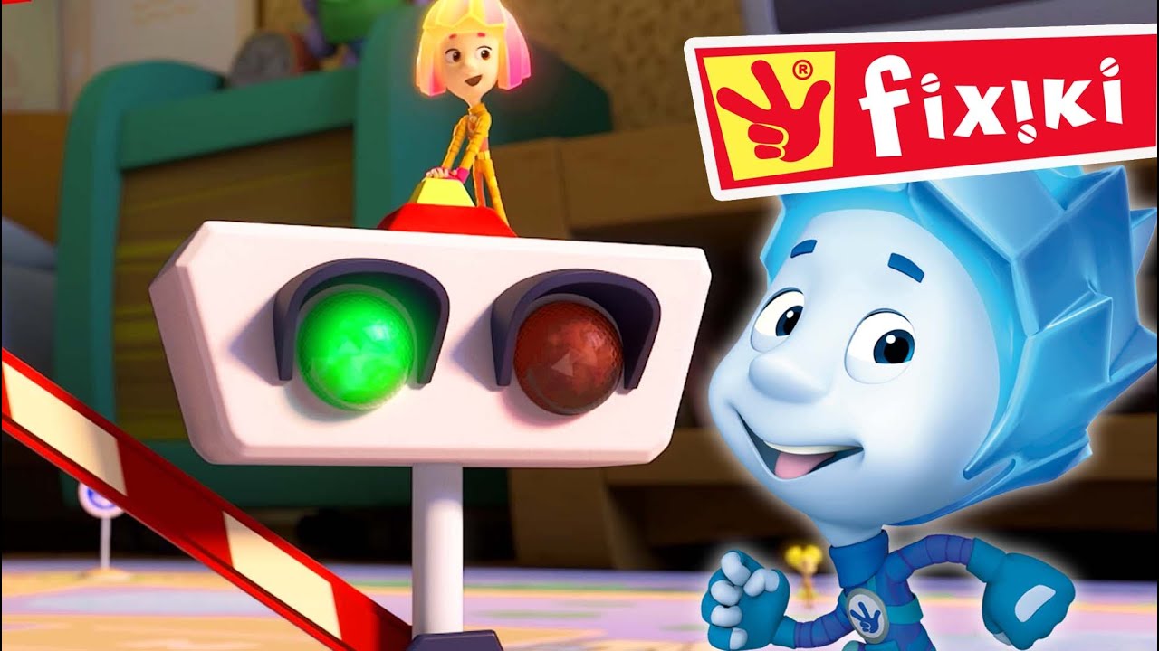Fixiki în română🚦STOP 🔴 Este culoarea ROSIE la semoafor | Învață cu ...